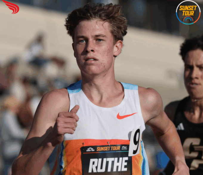 Sam Ruthe. un adolescente maravilla en el 1.500: 3:39 con 16 años