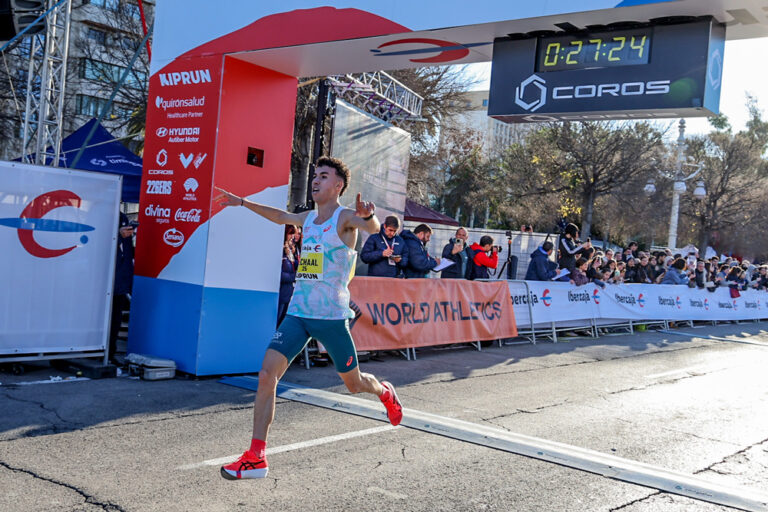 Lluvia de récords en el 10K de Valencia: dieciocho récords nacionales